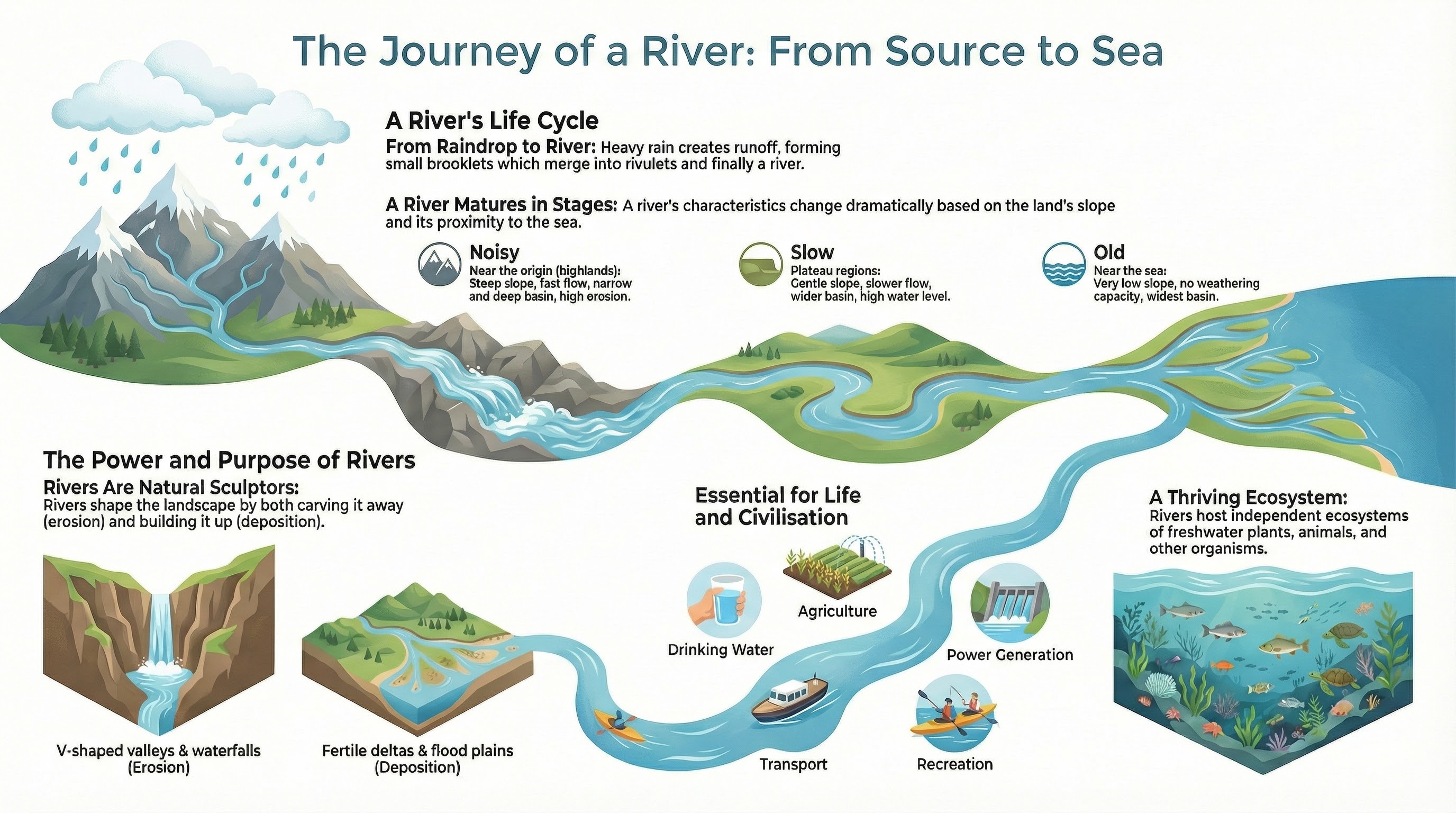 1.2 River System | Water Security | Arjun Study Portal